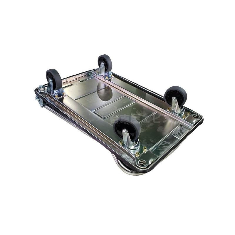 花岡車両 スチール製折りたたみハンドル台車 小型サイズ サイレントキャスター DANDY UDL-DX-GS 710×450mm : 台車屋エビス ヤフーショップ - 通販 - Yahoo ...