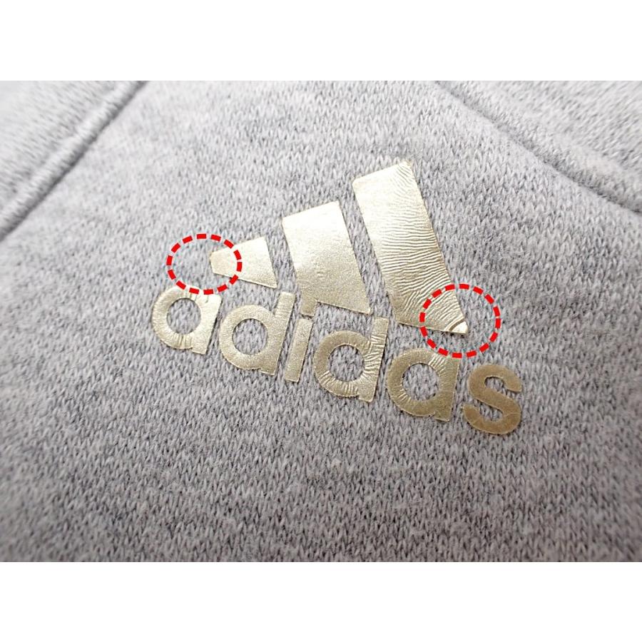 adidas ADIDAS アディダス CLIMALITE コットン パーカ フーディー フルジップ L グレー ゴールドロゴプリント 中古B 【送料無料】 A-7929 : 大信質舗ヤフー店 ...