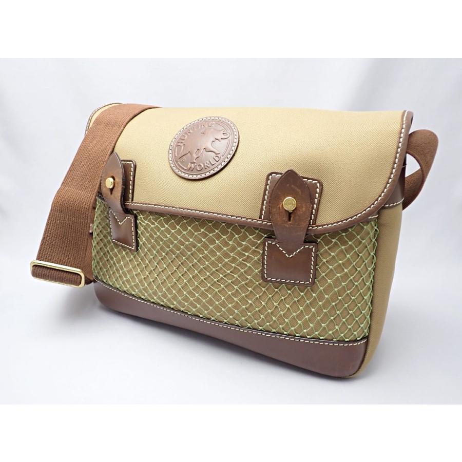 Hunting World HUNTING WORLD ハンティングワールド ショルダーバッグ キャンバス キャリーオール 中古B+ 【送料 ...