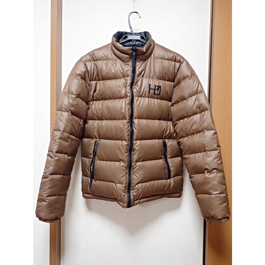 HYDROGEN ハイドロゲン メンズ ダウン ジャケット リバーシブル L ブラックxブラウン トリコロールライン 中古B 【送料無料】 A-8326 : 大信質舗ヤフー店 - 通販 ...