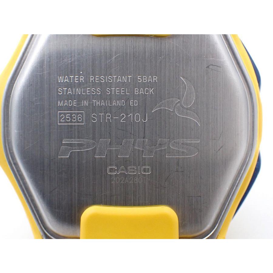 CASIO カシオ PHYS タフソーラー ウォッチ ラップメモリー60 STR-210J-2JF 中古B- 【送料無料】 B-2102 : 大信質舗ヤフー店 - 通販 - Yahoo!ショッピング