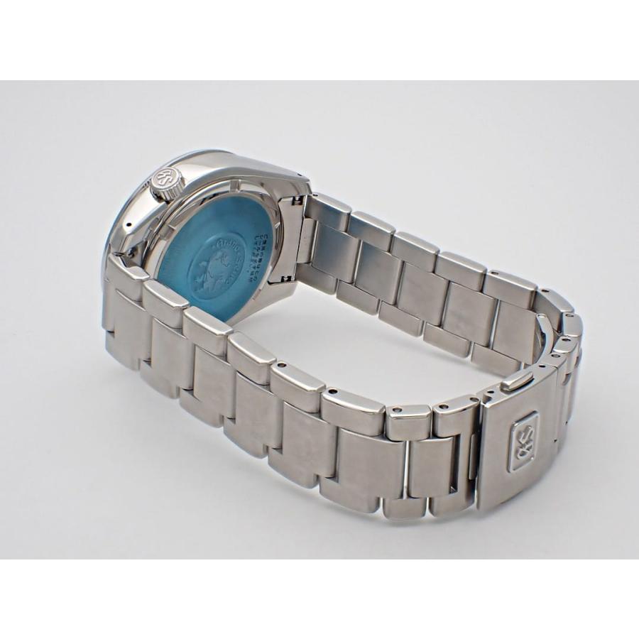 Grand Seiko GRAND SEIKO グランドセイコー スポーツコレクション メンズウォッチ GMT SBGN029 SS クォーツ ネイビーダイヤル 新品同様品 【送料無料】 B ...