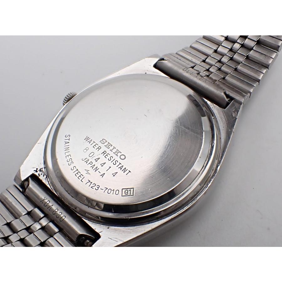 SEIKO セイコー TYPE2 メンズウォッチ 7123-7010 SS クォーツ シルバーダイヤル 中古B- 【送料無料】 B-2293 : 大信質舗ヤフー店 - 通販 - Yahoo ...