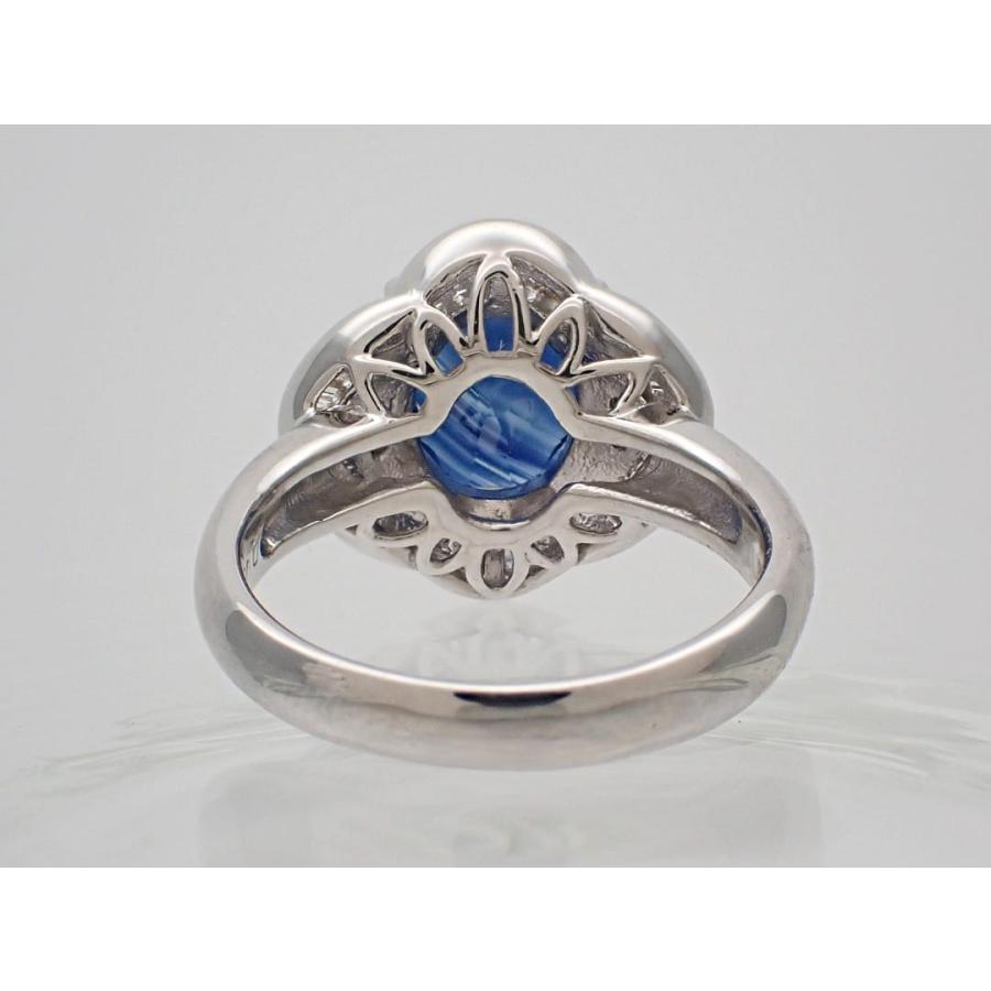 Pt900 プラチナ ブルーサファイア ダイヤ リング 3.58ct 0.51ct 13号 10.5g 中古A 【送料無料】 C-8759 : 大信質舗ヤフー店 - 通販 - Yahoo!ショッピング