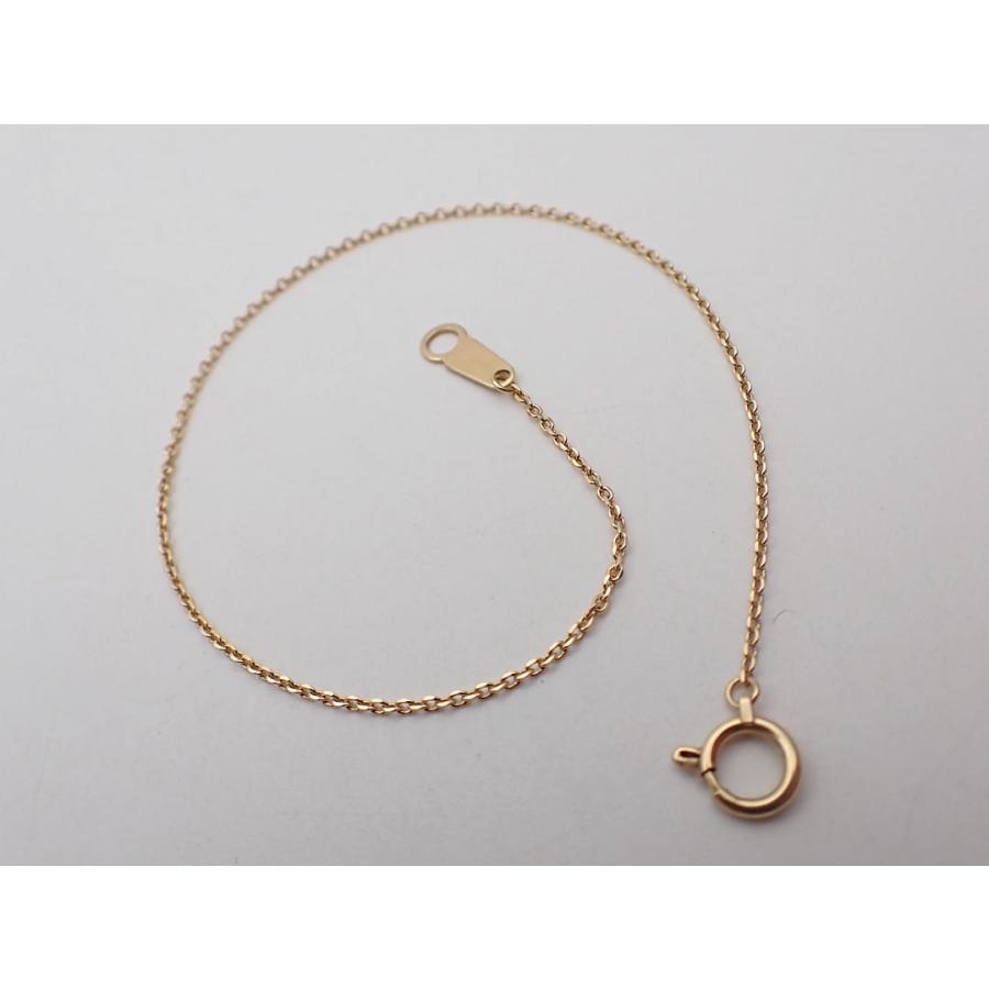 K18 イエローゴールド アズキチェーン ブレスレット 19cm 1.03g 中古A- 【送料無料】 C-9138 : 大信質舗ヤフー店 - 通販 - Yahoo!ショッピング