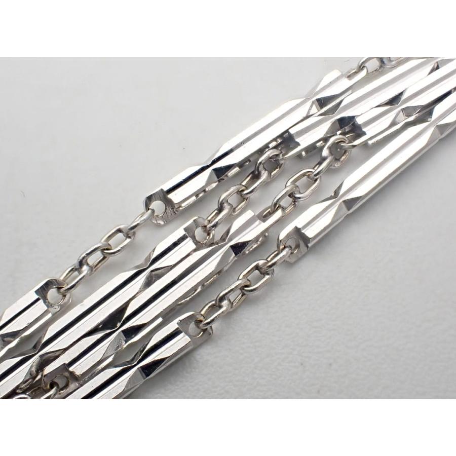 K14 ホワイトゴールド 切子チェーンネックレス 44cm 6.11g 中古B+ 【送料無料】 C-9531 : 大信質舗ヤフー店 - 通販 - Yahoo!ショッピング
