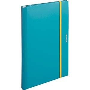 キングジム 二つ折りクリアーファイルコンパック水色 [37561] 5896Hミス [F020315] : 401-045297 ...