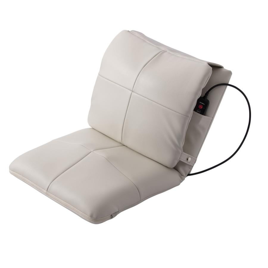 THRIVE スライヴ マッサージチェア 「4つのスタイルでマッサージ」 座椅子 マッサージシート CMD-1000 ホワイト 管理医療機器 : THRIVE STORE - 通販 ...