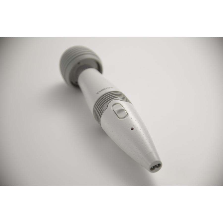 THRIVE スライヴ ハンディマッサージャー 「軽量 コードレスでどこでも手軽に振動マッサージ」 MD-013S ライトグレー 管理医療機器 : THRIVE STORE - 通販 ...