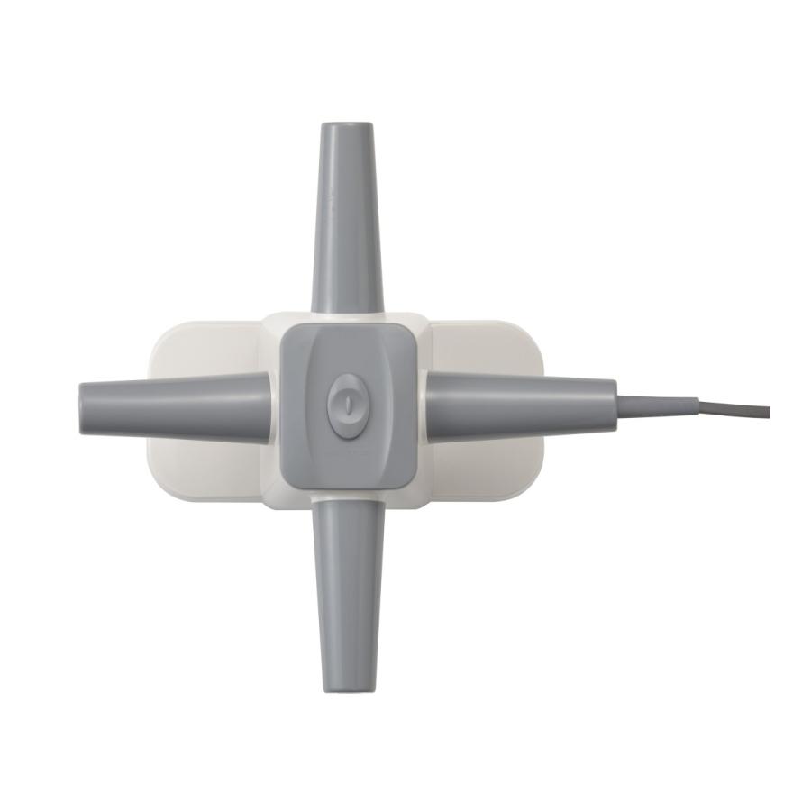 THRIVE スライヴ マッサージャー 十字形のハンドルで持ちやすく、大型の振動パッドでコリを強力マッサージ MD-022 ホワイト 管理医療機器 : THRIVE STORE - 通販 ...