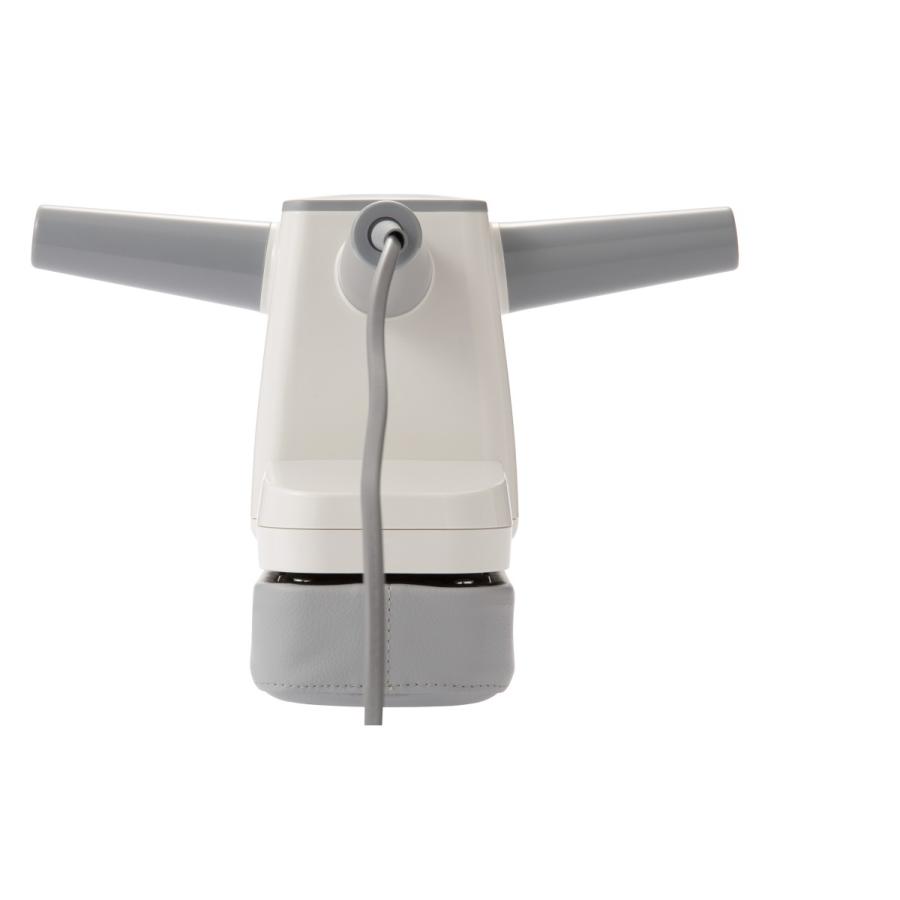 THRIVE スライヴ マッサージャー 十字形のハンドルで持ちやすく、大型の振動パッドでコリを強力マッサージ MD-022 ホワイト 管理医療機器 : THRIVE STORE - 通販 ...