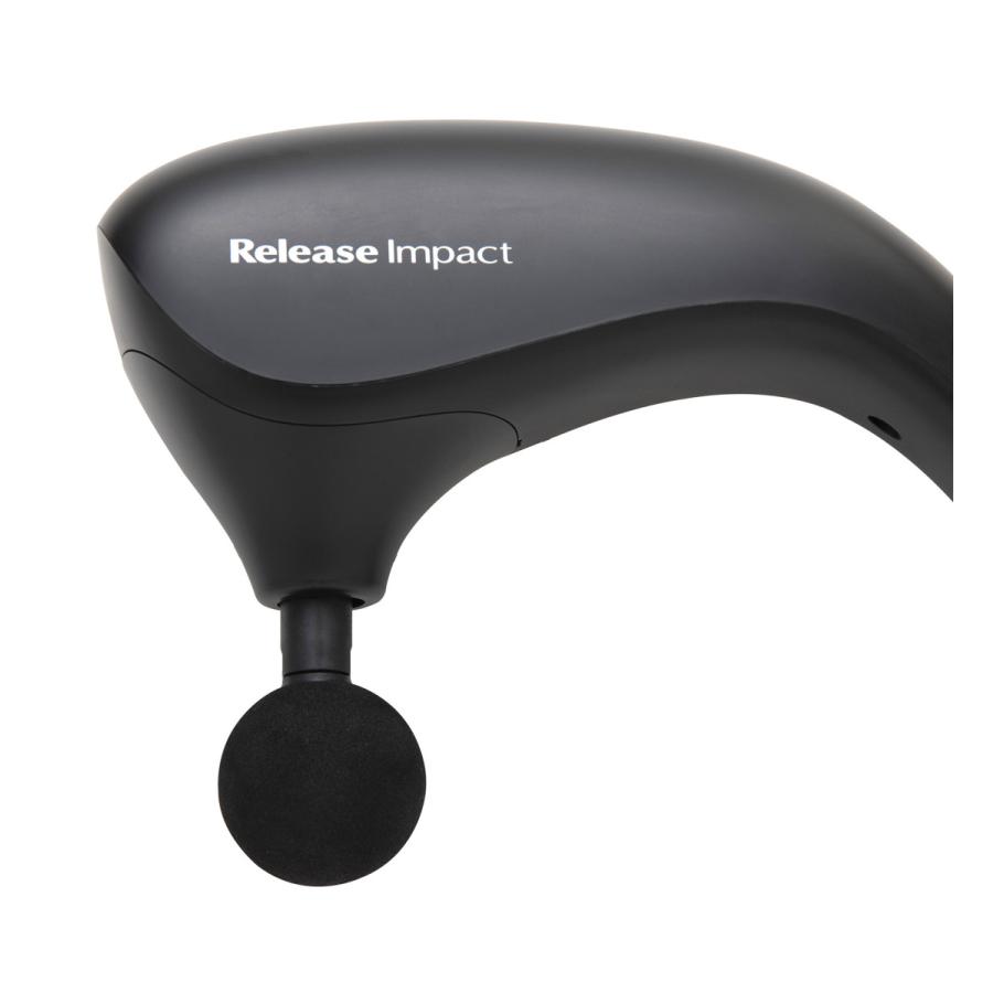 THRIVE スライヴ リリースインパクト「ガンタイプ構造で気になる部分をピンポイントでボディケ」 ハンディマッサージャー MD-1320 ブラック 管理医療機器 : THRIVE STORE ...