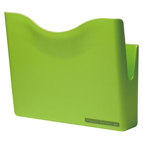 SONiC ソニック マグネットポケットA4 緑 MP-447-G\着後レビューでプレゼント有！／ : ダイヤストア - 通販 - Yahoo!ショッピング