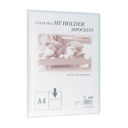 テージー テージー マイホルダー A4 20P クリア MC-202-17 : ダイヤストア - 通販 - Yahoo!ショッピング
