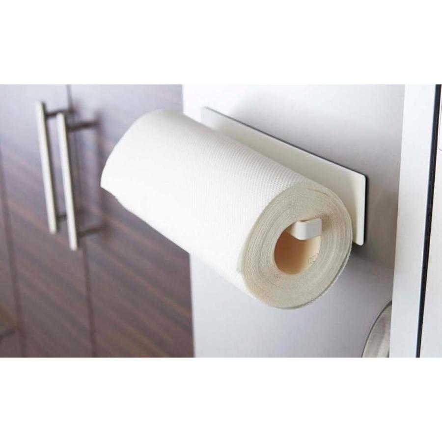 山崎実業 マグネット キッチンペーパーホルダー ホワイト 約W6×D5.5×H24.5cm プレート Plate タオル掛け 2439 : ダイユーエイト.com ヤフー店 - 通販 ...
