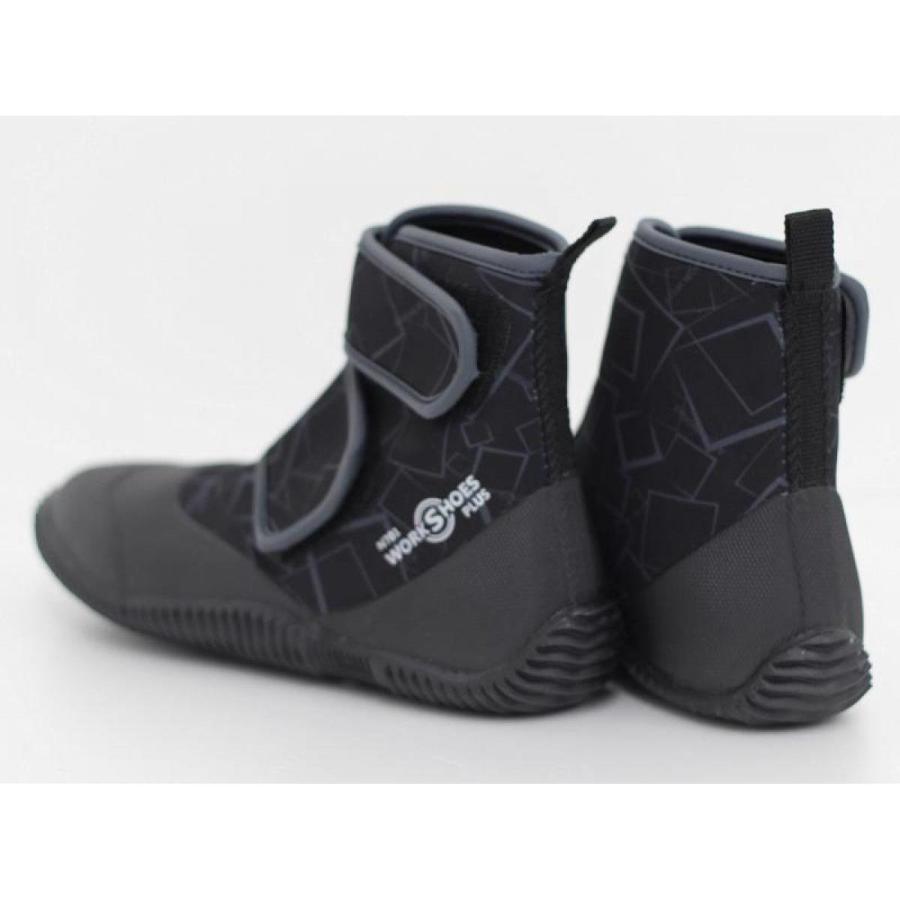 ATOM WORKS(アトムワークス) N701 ワークシューズプラス ハイカット ブラック Lサイズ(26.0〜27.0cm) 作業靴 男女兼用 地下足袋 : ダイユーエイト.com ヤフー ...