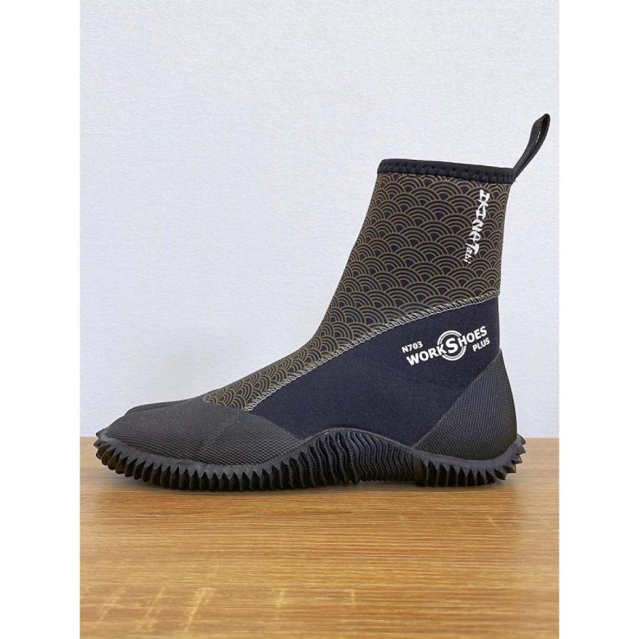 ATOM WORKS(アトムワークス) N703 ワークシューズプラス IKINA Tabi Lサイズ(26.0〜27.0cm) 作業靴 男女兼用 地下足袋 : ダイユーエイト.com ヤフー ...