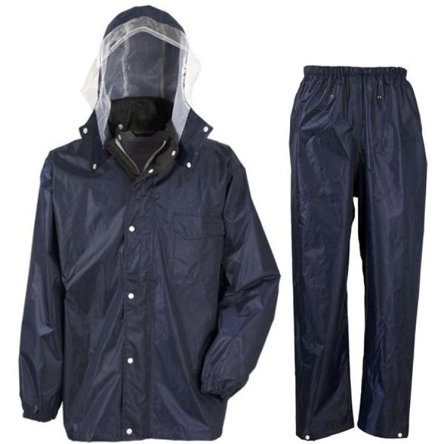 カジメイク ディフェンドレインスーツ ネイビー 3L 作業衣料 作業着 作業服 防水 耐水圧8000mm レインコート 雨合羽 カッパ 3293 : ダイユーエイト.com ヤフー店 - 通販 ...