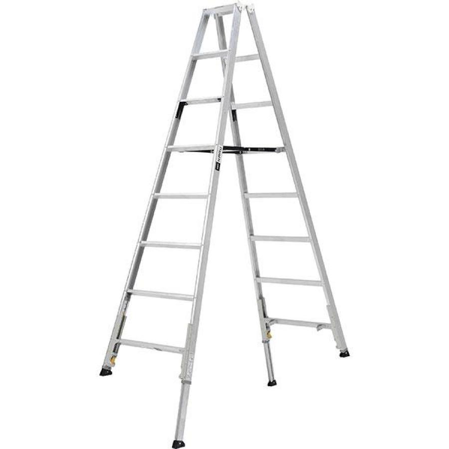 【I】ALINCO アルインコ 伸縮脚付専用脚立 KARU-270 軽量型 270CM 高所作業 2重ロック仕様 【代引不可/北海道・沖縄 ...