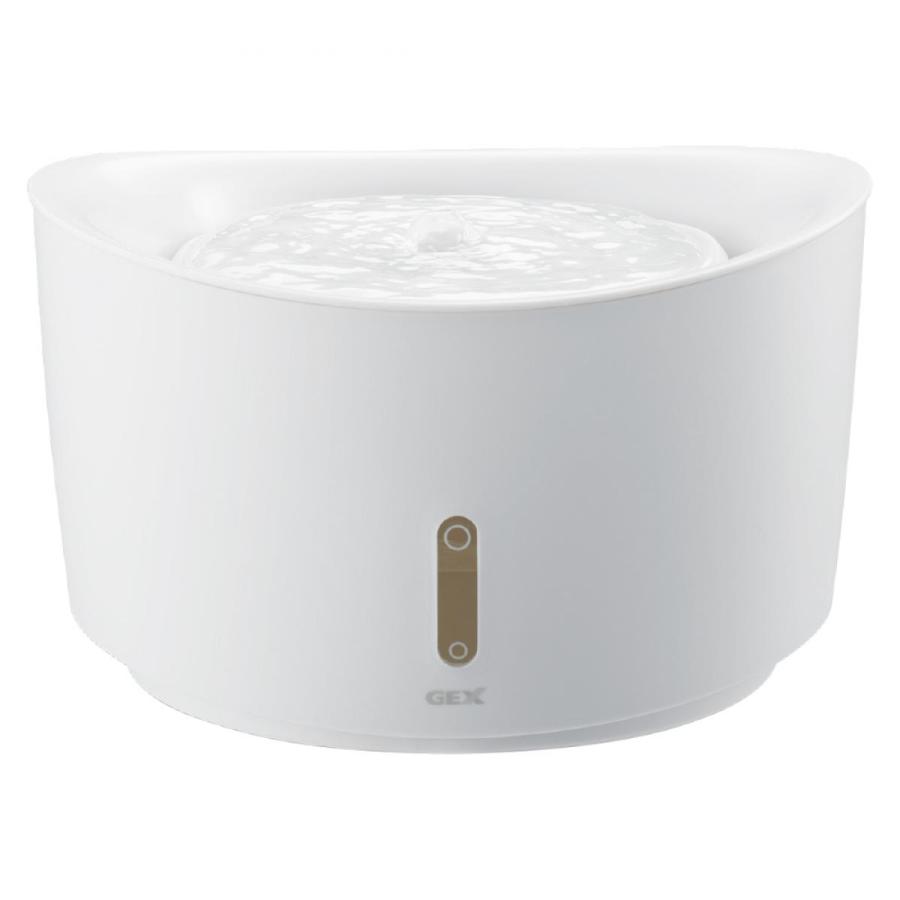 GEX ジェックス ピュアクリスタル ウェル 1.5L 犬用 ホワイト フィルター式 給水器 水飲み器 犬 いぬ 大容量 : ダイユーエイト.com ヤフー店 - 通販 - Yahoo!ショッピング