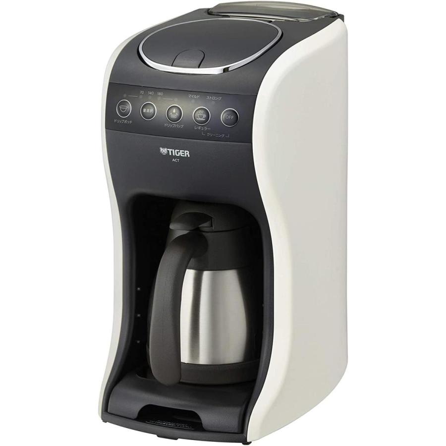 ドリップポッド 【在庫有・即納】 タイガー TIGER コーヒーメーカー クリームホワイト ACT-E040(WM) : ダイユーエイト.com - 通販 - Yahoo!ショッピング