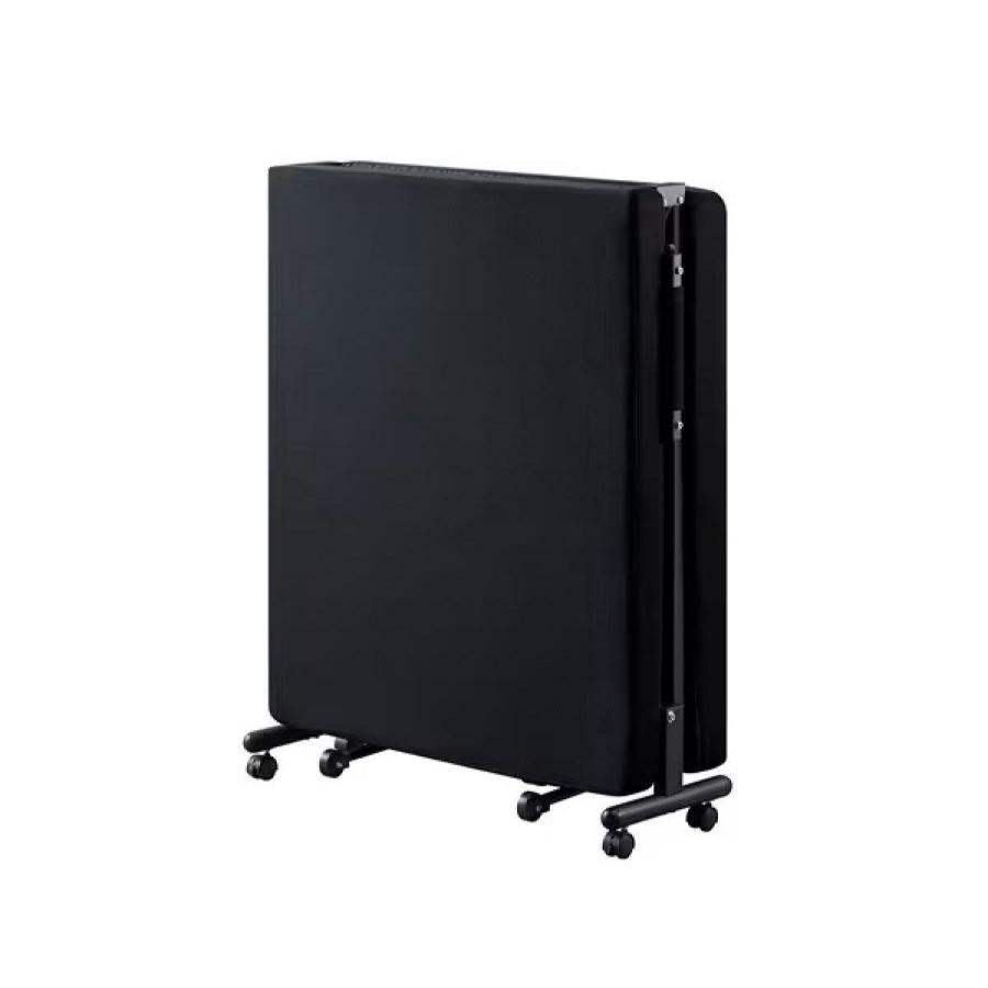 IRIS OHYAMA 【在庫有・即納】アイリスオーヤマ 折りたたみベッドOTBSS-TRブラック 低反発タイプ 【北海道・沖縄・離島除く】引っ越し 新生活 ベッド : ダイユーエイト.com ...