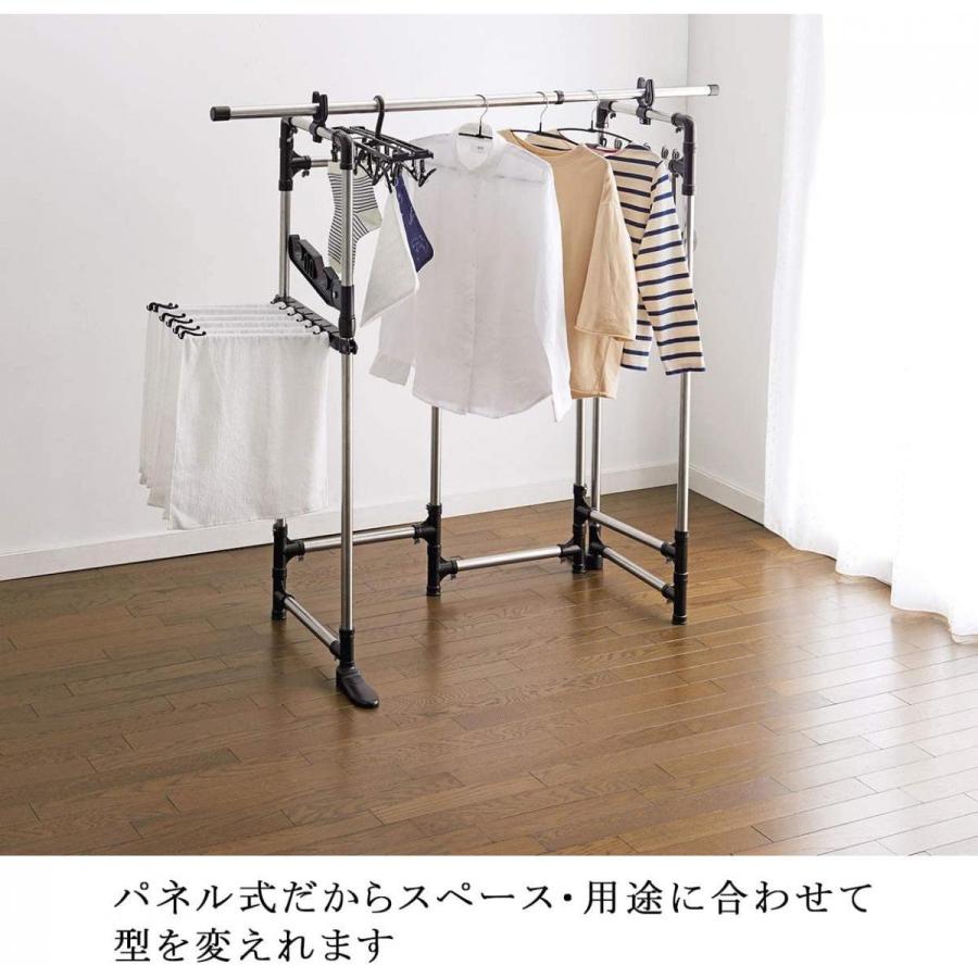 ベストコ 多機能 物干し ブラウン ステンレス 折りたたみ パネル式 大型 ND-8432 折りたたみ式 組立式 工具不要 耐荷重役25kg 室内干し : ダイユーエイト.com - 通販 ...