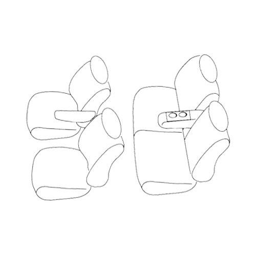 タウンボックス シートカバー DS64W H26/3-H27/2 スタンダード DOMS (9302 :doms0293:カスタムパーツ専門店 Daizen - 通販 - Yahoo!ショッピング