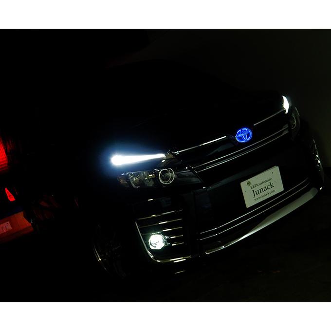 プリウス LEDトランスエンブレム ZVW50 ZVW51 ZVW55 15/12-18/11 フロント Junack/ジュナック (LTE-T16 :junack ...