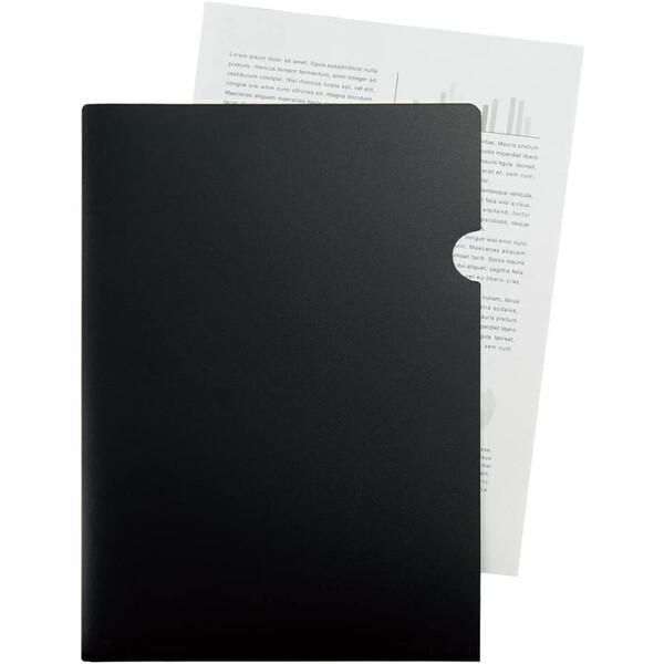 リヒトラブ Noir×Noir ソリッドホルダー A4 F-5904 [02] 〔メール便対象〕 : ダリアストア - 通販 - Yahoo!ショッピング