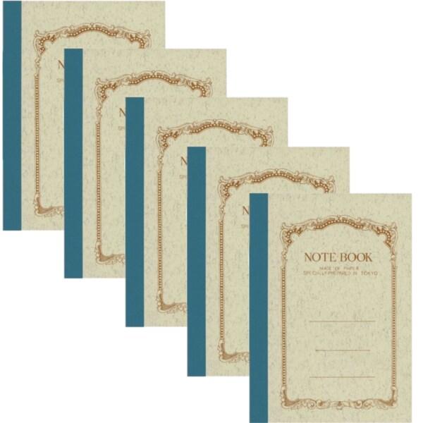 ツバメノート A6ノート 6ミリ横罫 18行 46枚 N6002 5冊セット [02] 〔メール便対象〕 : ダリアストア - 通販 - Yahoo!ショッピング