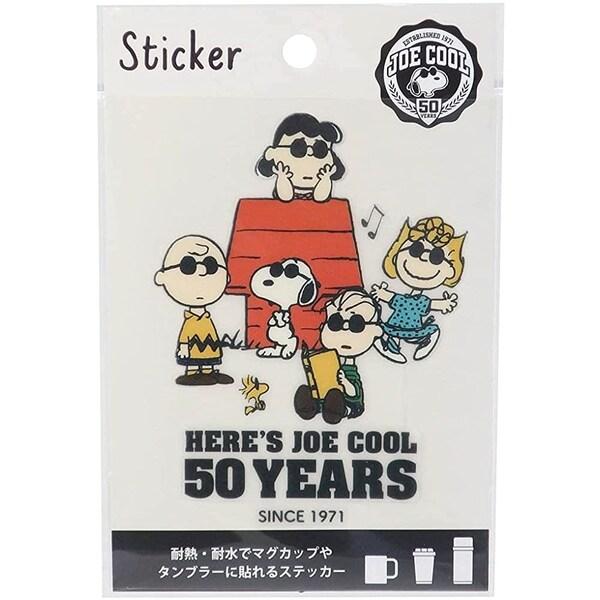 PEANUTS スヌーピー 耐熱耐水ステッカー 50th JOE COL [02] 〔メール便対象〕 : ダリアストア - 通販 ...