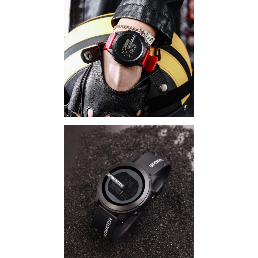 メンズ腕時計 カーキ スポーツ スポーツウォッチ デジタル : DaMi - 通販 - Yahoo!ショッピング