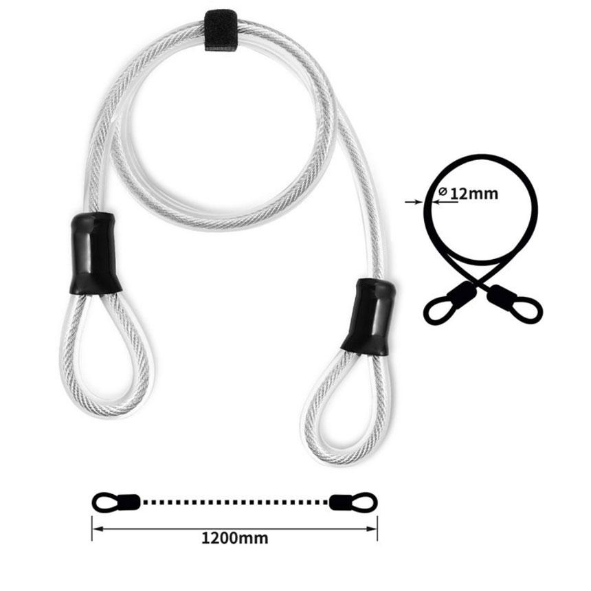 ワイヤー ロープ 12mm 1.2m PVCビニール 被覆ワイヤー :za1509:DaMi - 通販 - Yahoo!ショッピング