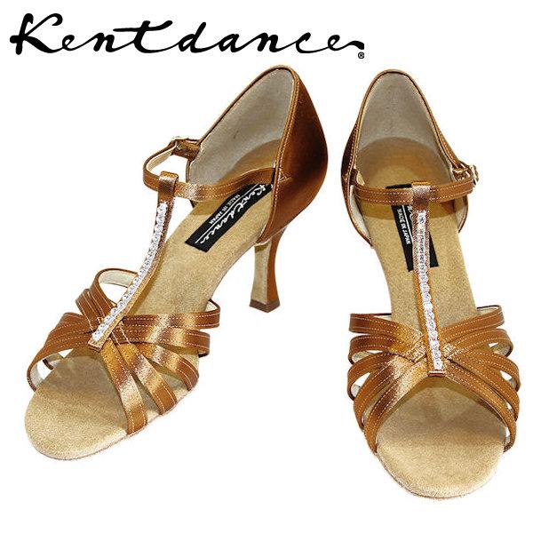 Kent Dance ケントダンス キャロン BT ハバナサテン ヒール7cm ラテンシューズ 社交ダンス : ダンスショップ グレース ヤフー店 - 通販 - Yahoo!ショッピング