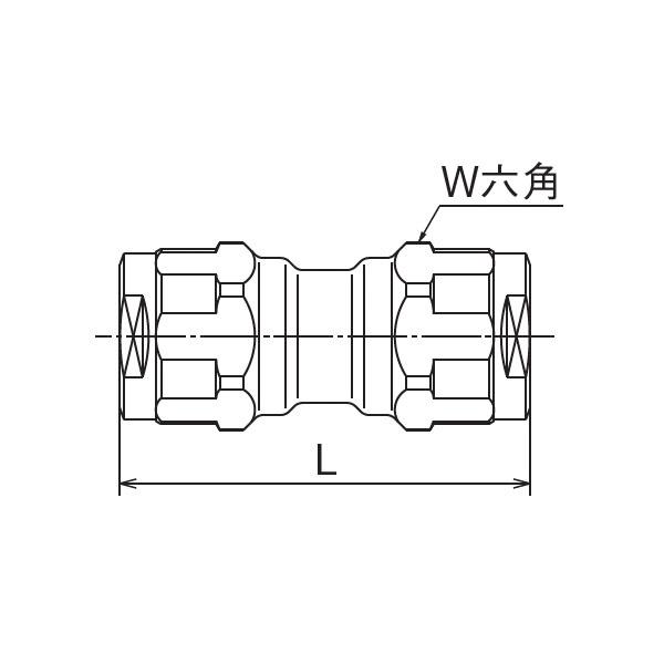 ダブルロックジョイント WJ3型 異径ソケット WJ3A-1613C-S 樹脂管呼び径:16A-10A : : ダンドリープロYahoo!店 ...