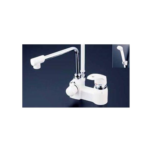 KVK KF6004 series デッキ形シングルレバー式シャワー 240mmパイプ付 KF6004R24 : : ダンドリープロYahoo!店 - 通販 - Yahoo!ショッピング