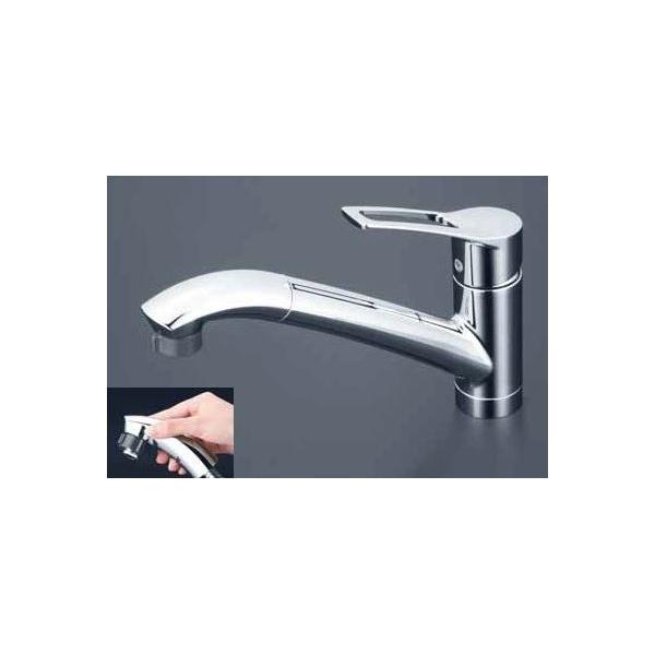 KVK KM5032 series シャワー引出しタイプ/ 流し台用シングルレバー式混合栓 KM5031ZT 寒冷地仕様 : : ダンドリープロYahoo!店 - 通販 - Yahoo!ショッピング