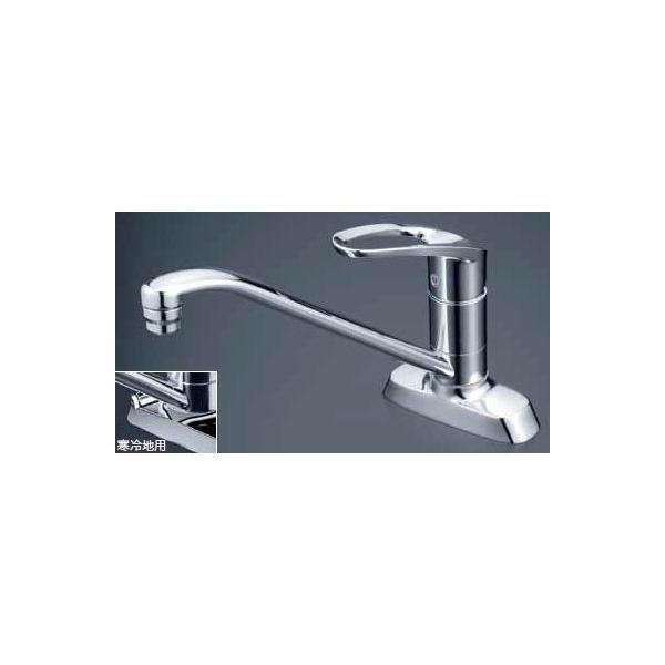 KVK KM5081 series 取付穴ピッチ100mm対応 流し台用シングルレバー式混合栓 KM5081T : : ダンドリープロ ...