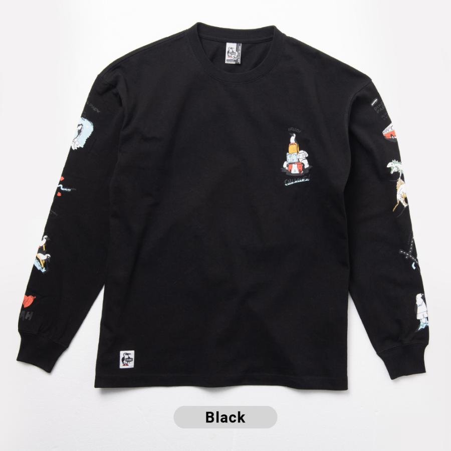 CHUMS チャムス Oversized Utah Tours L/T T-Shrit 長袖Tシャツ メンズ ロンT アウトドア キャンプ ...
