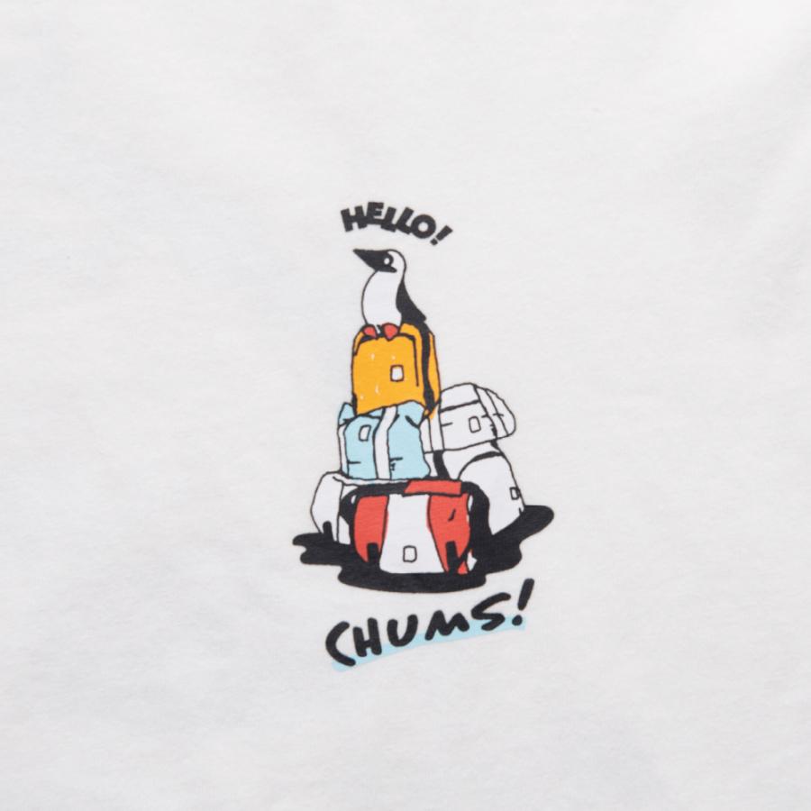 CHUMS チャムス Oversized Utah Tours L/T T-Shrit 長袖Tシャツ メンズ ロンT アウトドア キャンプ ...