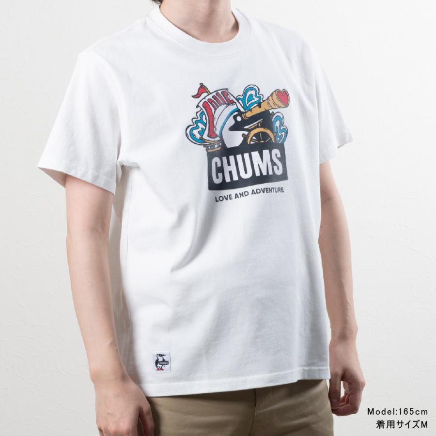 CHUMS チャムス LOVE ＆ Adventure Booby T-Shirt メンズ レディース USAコットン アウトドア 2025春夏新作 CH01-2516 : ダン&蔵之助ヤフー ...