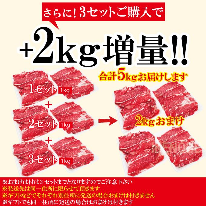 お徳用大判牛肉切り落とし豪州産1kg(500gx2パック)冷凍 使いやすく小分けで 2セット以上購入でお肉増量おまけ付き すき焼き・肉じゃがお買い得商品 : そうざい 男しゃく - 通販 ...