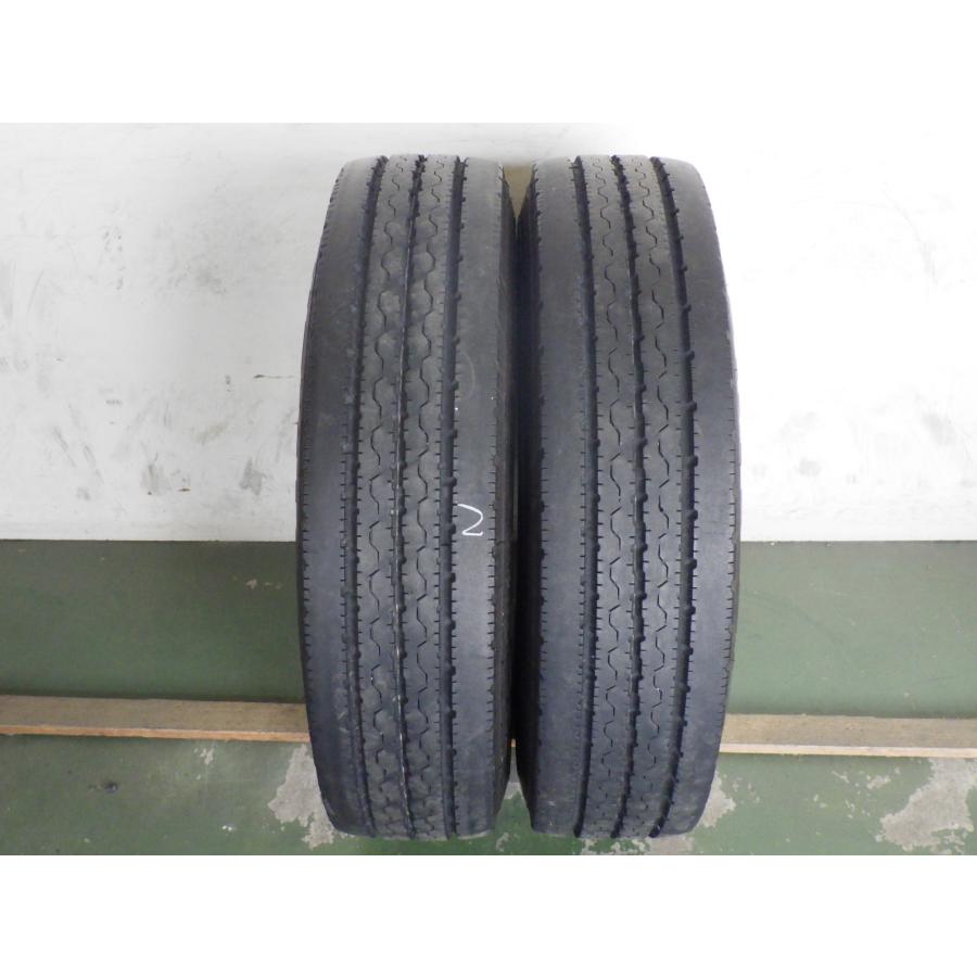 BRIDGESTONE L16511-ブリヂストン R205 205/85R16 117/115L 中古 7分山 2本セット サマータイヤ ...