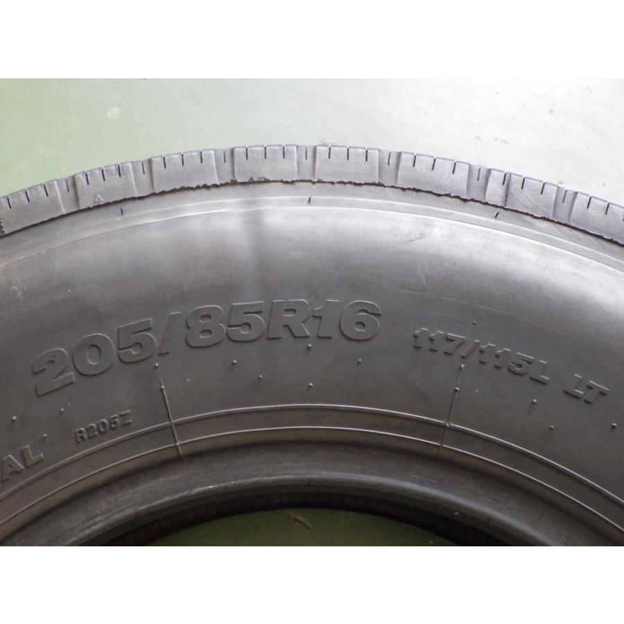 BRIDGESTONE L16511-ブリヂストン R205 205/85R16 117/115L 中古 7分山 2本セット サマータイヤ ...