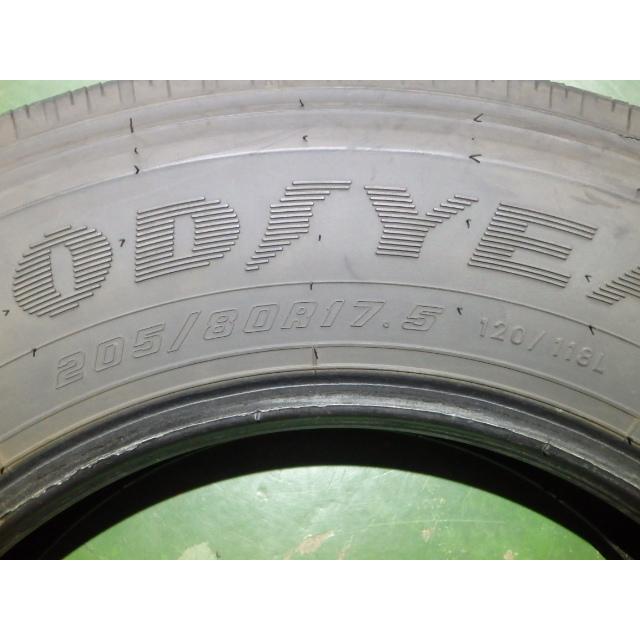 グッドイヤー（GOODYEAR） 205/80R17.5 120/118L 夏 G223 中古 9分山 4本SET サマータイヤ 2022年製 ...