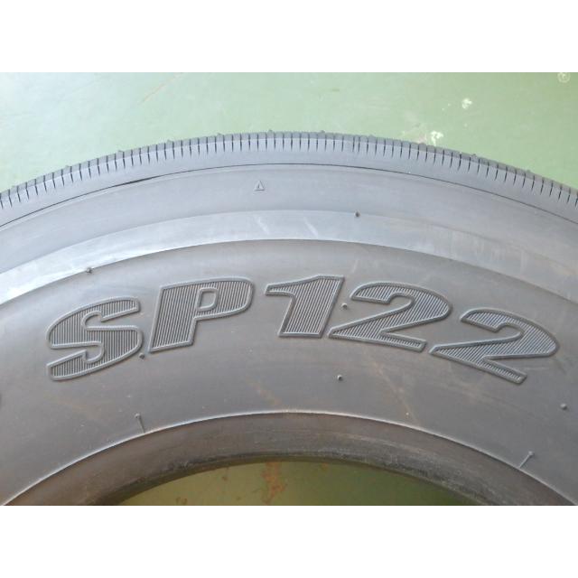 DUNLOP（ダンロップ） 225/80R17.5 123/122L 夏 DECTES SP122 中古 9.9分山 2本セット サマータイヤ ...