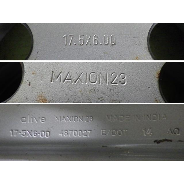 17.5×6.00 PCD:222.25 6穴 +115 MAXION JIS MAXION23 2870266 中古 4本セット スチールホイール【店頭受け取り可】 : ダルハン ヤフー店 ...