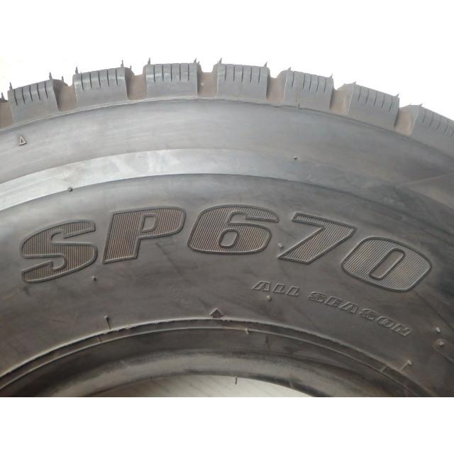 DUNLOP（ダンロップ） 8.25R16 14PR SP670 新品処分 1本のみ オールシーズンタイヤ 2020年製 : ダルハン ヤフー ...