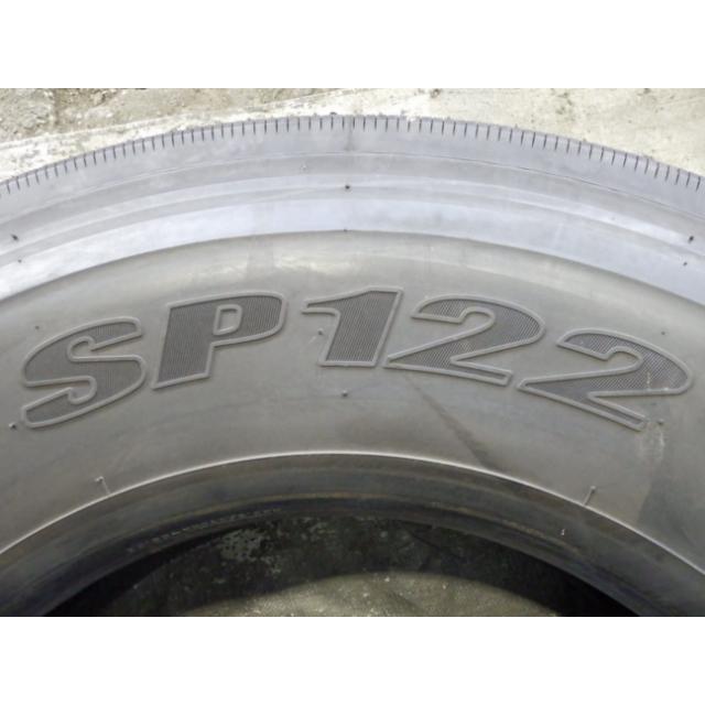 DUNLOP 275/80R22.5 151/148J ダンロップ SP122 中古 9.9分山 4本セット サマータイヤ 2022年製 ...